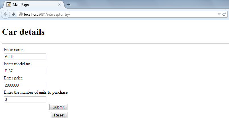 Struts chain Interceptor | Struts Tutorial by Wideskills